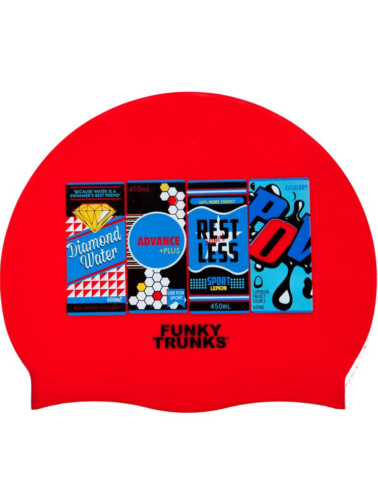 Funky Trunks Buzz Suit Silicone Swim Cap