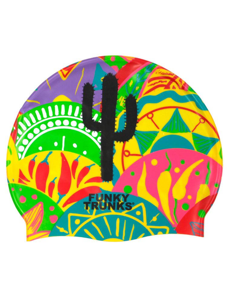 Funky Trunks Freestyle Fiesta Silicone Swim Cap
