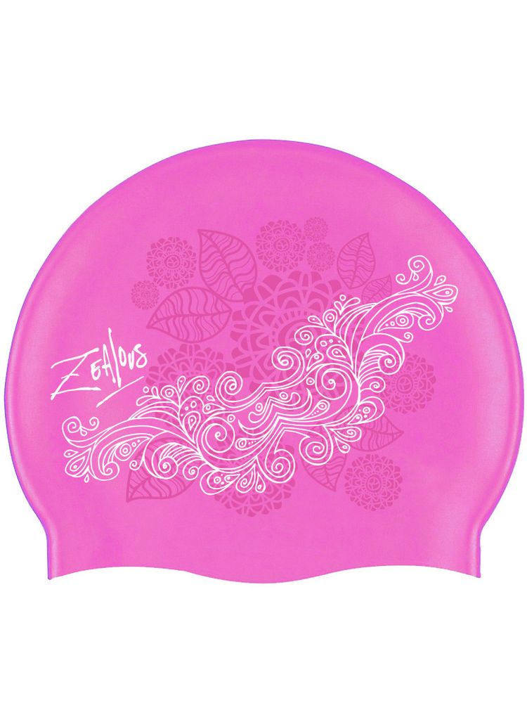 Zealous Honolulu Silicone Swim Cap