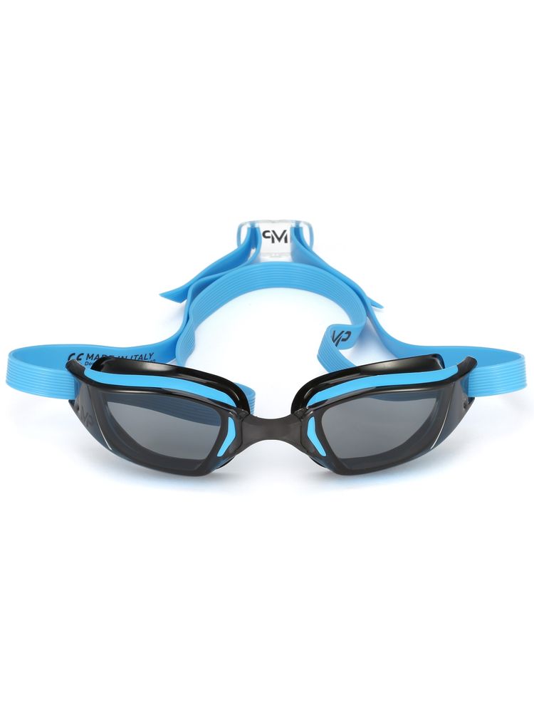 Michael Phelps XCEED Smoke Goggles - Blue & Black