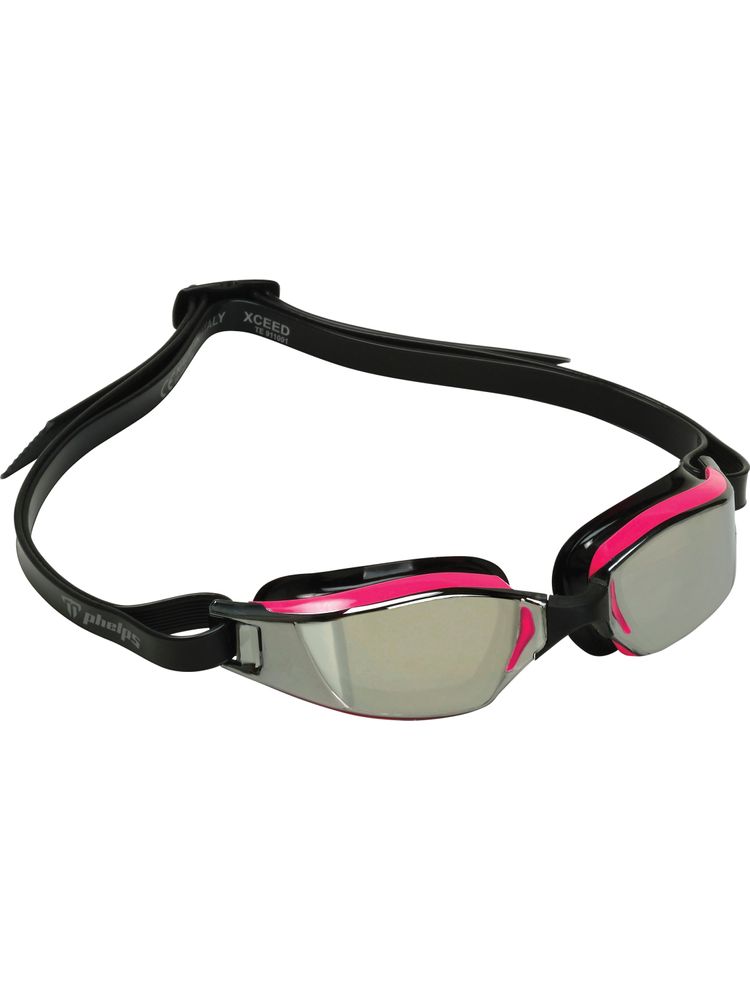 Phelps XCEED Mirrored Goggles - Pink & Black
