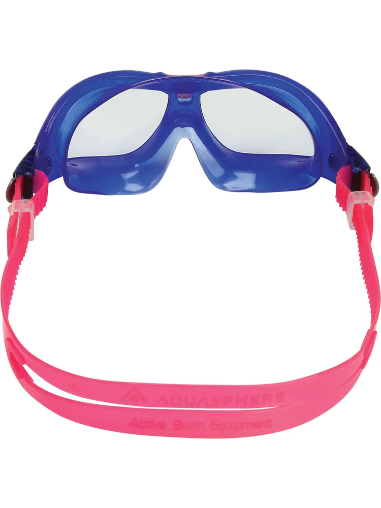 Aqua Sphere Seal Kid 2.0 Swim Mask - Clear/Blue/Pink