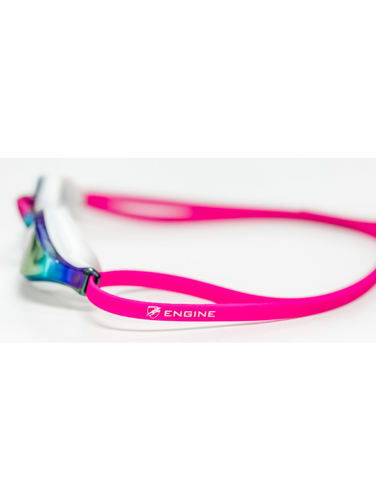 Engine Bullet Goggles - Mirror/Pink