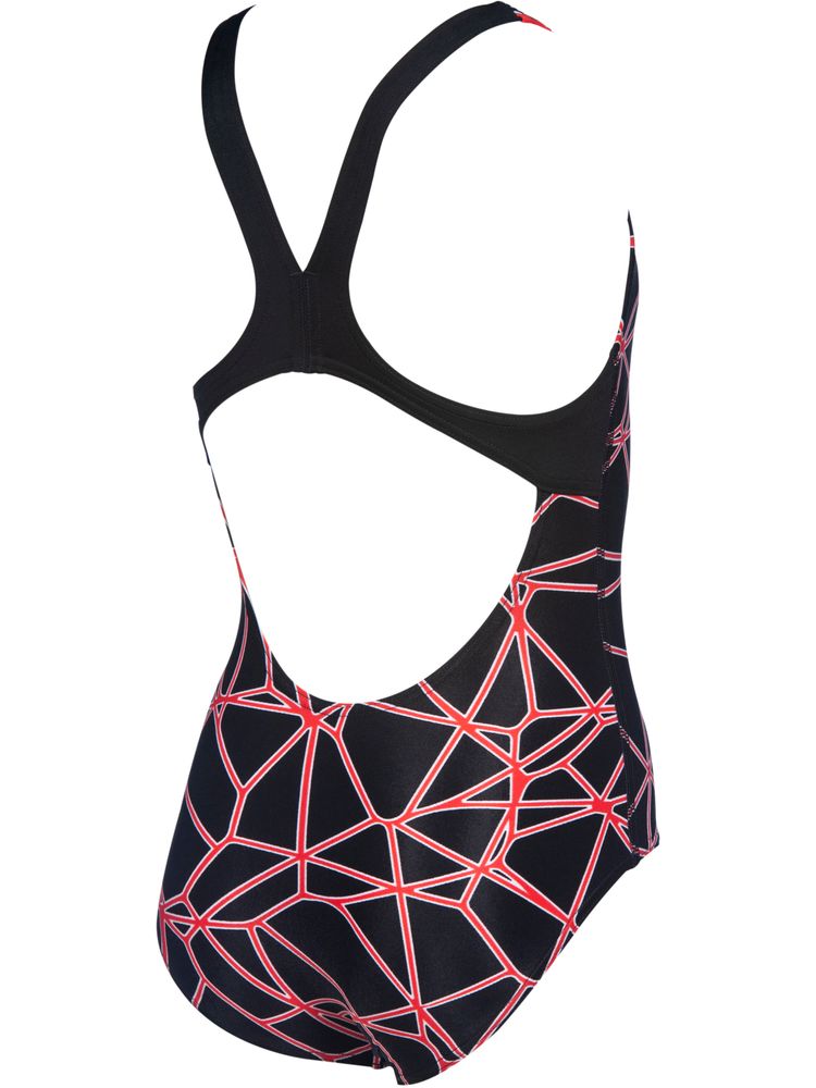 Arena Swim Pro Back One Piece - Carbonics Pro Black/Red