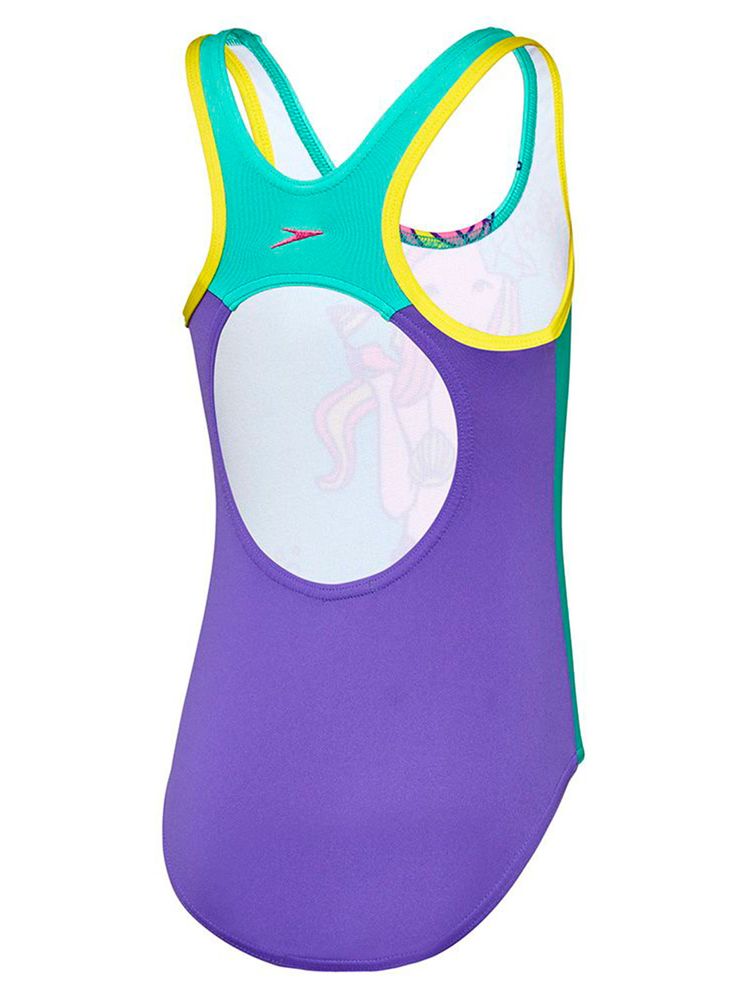 Speedo Aqua Queen Toddler Girls One Piece