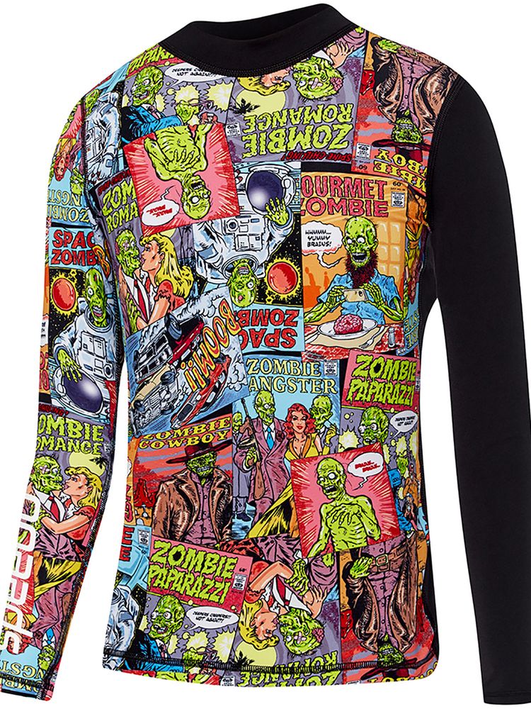 Speedo Hero Boys Long Sleeve Rashie