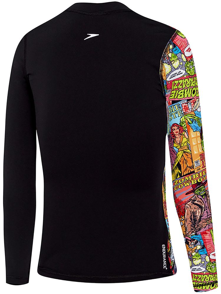 Speedo Hero Boys Long Sleeve Rashie