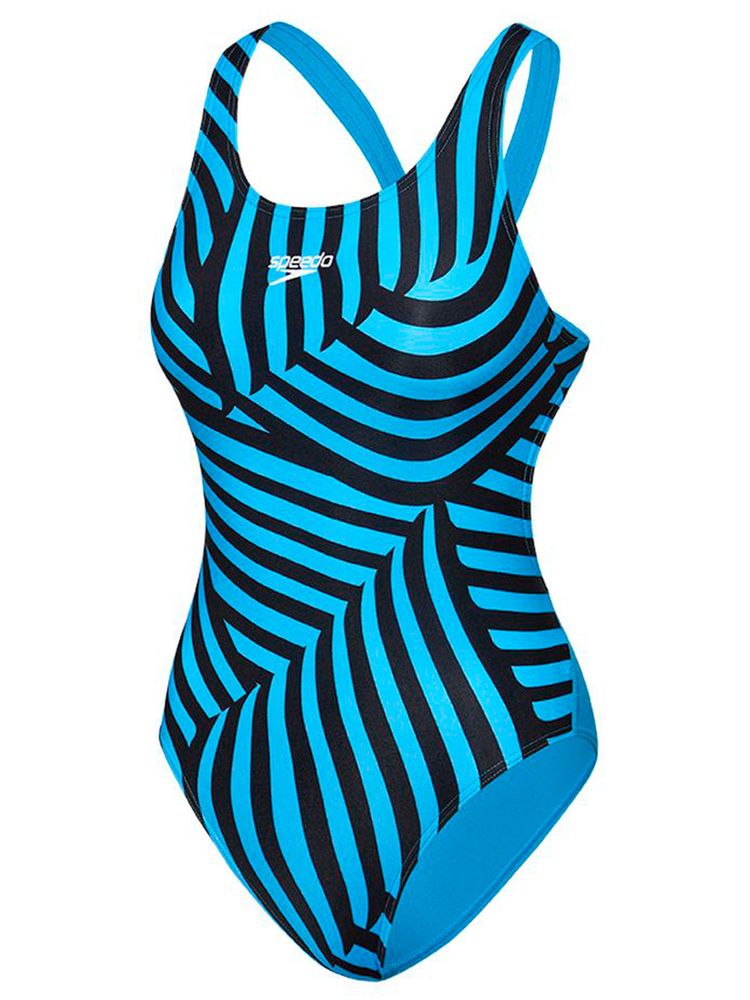 Speedo School Colours Cyan Girls One Piece
