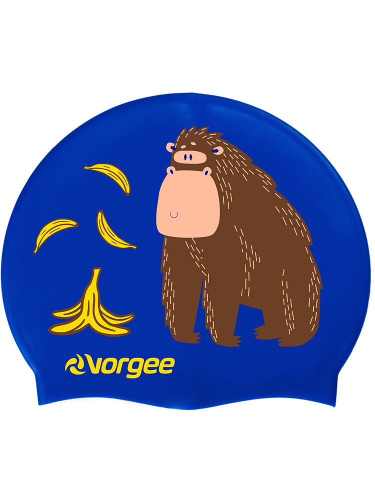 Vorgee Junior Character Swim Cap - Gorilla