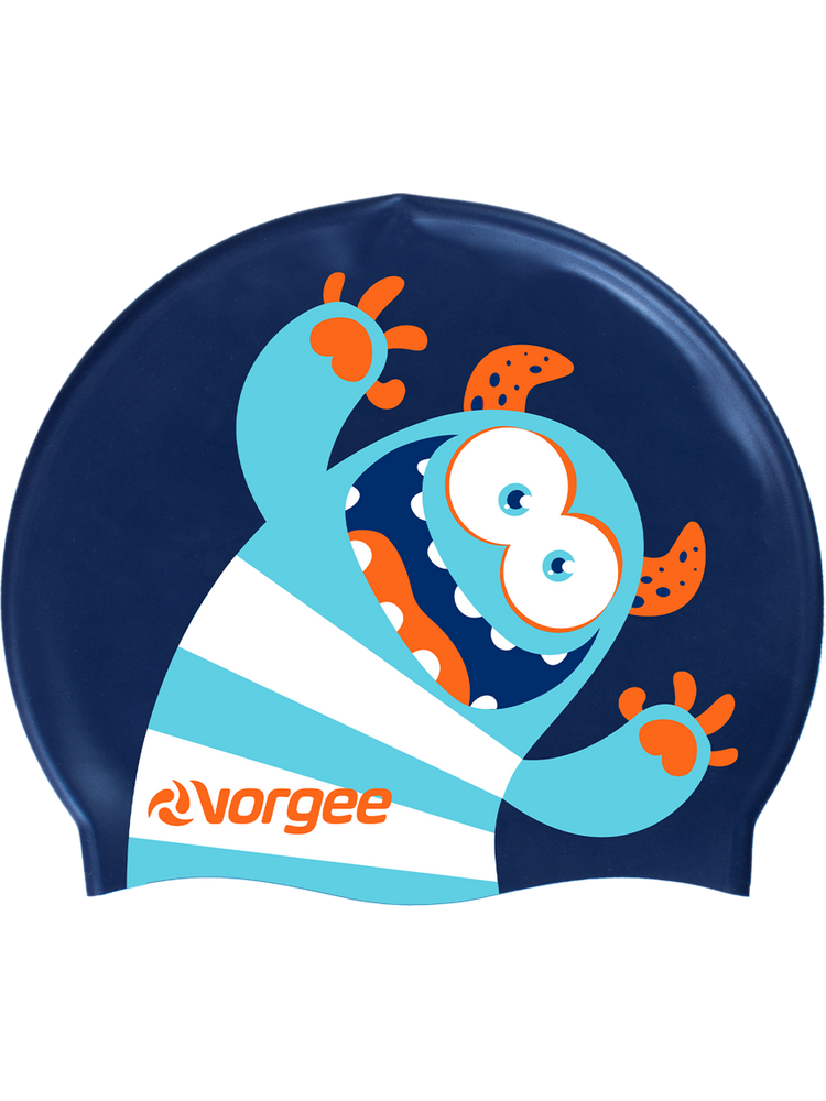 Vorgee Junior Character Swim Cap - Monster