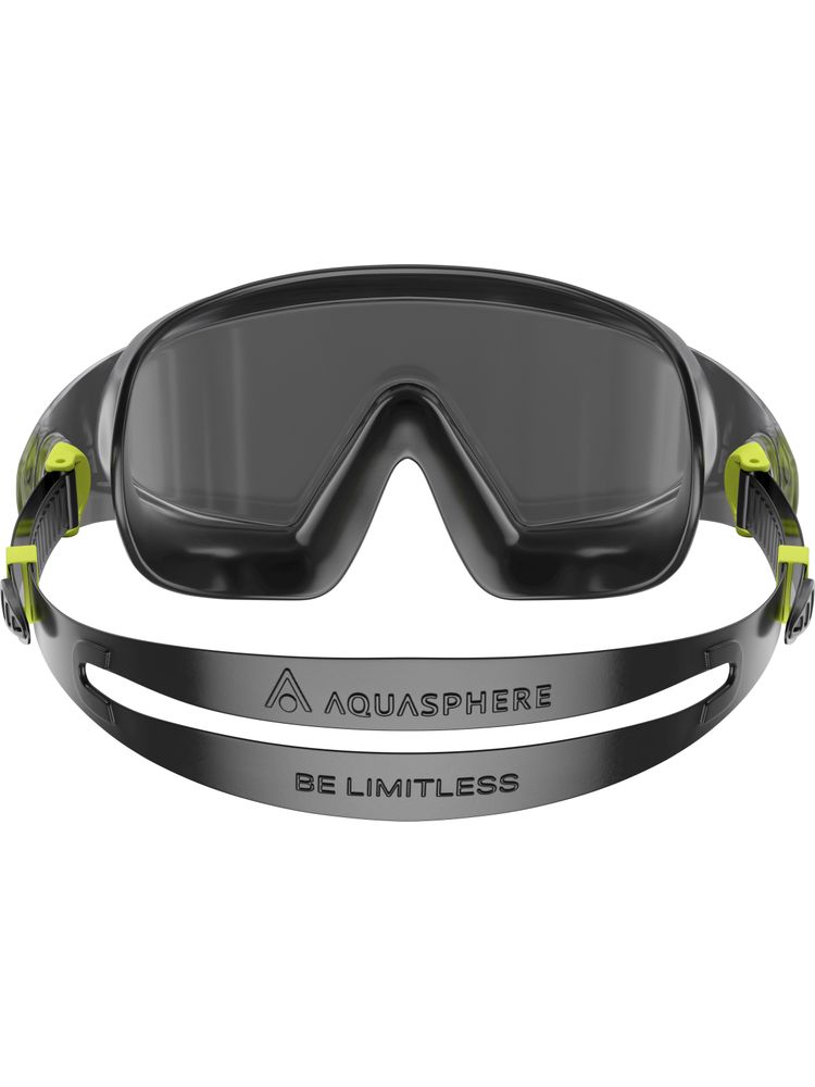 Aqua Sphere Defy Ultra Swim Mask - Smoke/Black/Yellow