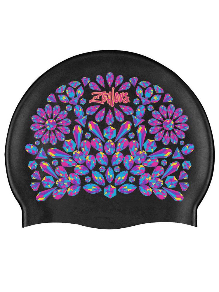 Zealous Diamonds Forever Swim Cap