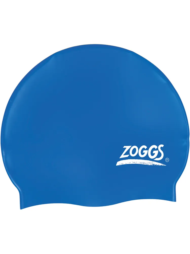 Zoggs Plain Swim Cap - Royal Blue