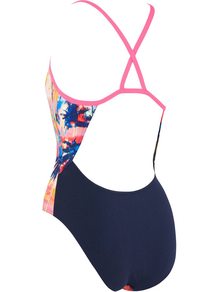 Zoggs Tri-Back One Piece - Sunset