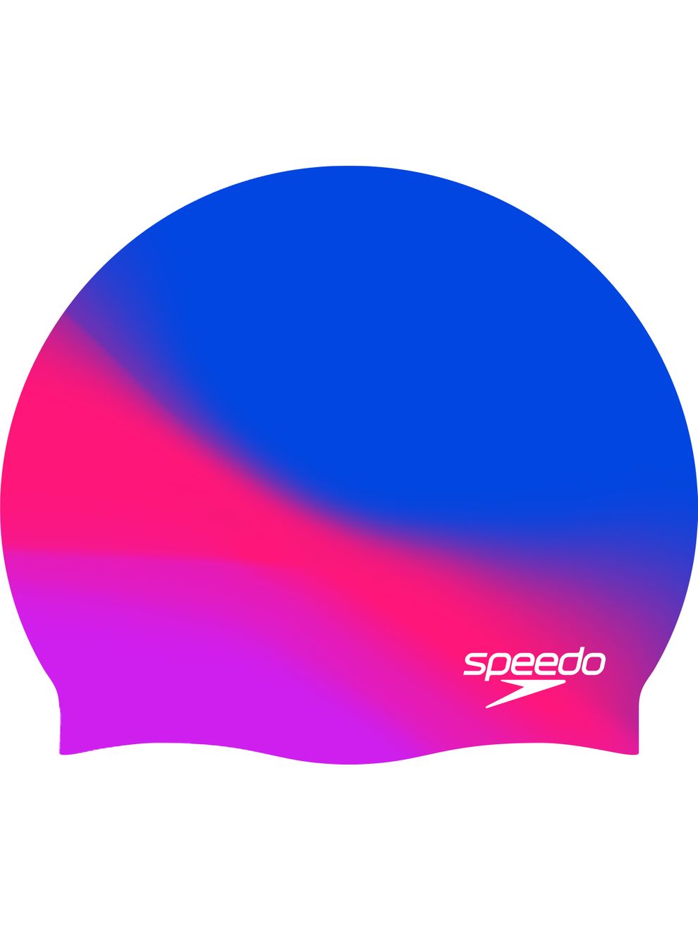 Speedo Junior Multi Colour Swim Cap - Deep Saphhire/Margarita Pink/Neon ...