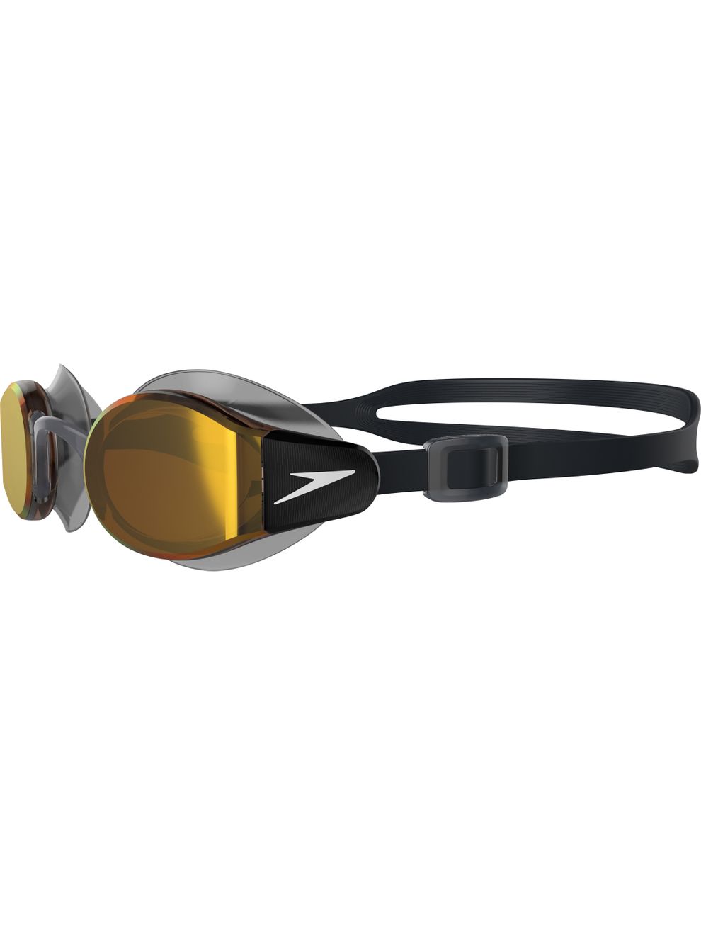 Speedo Mariner Pro Goggles - Fire Gold Mirror/Black/Clear
