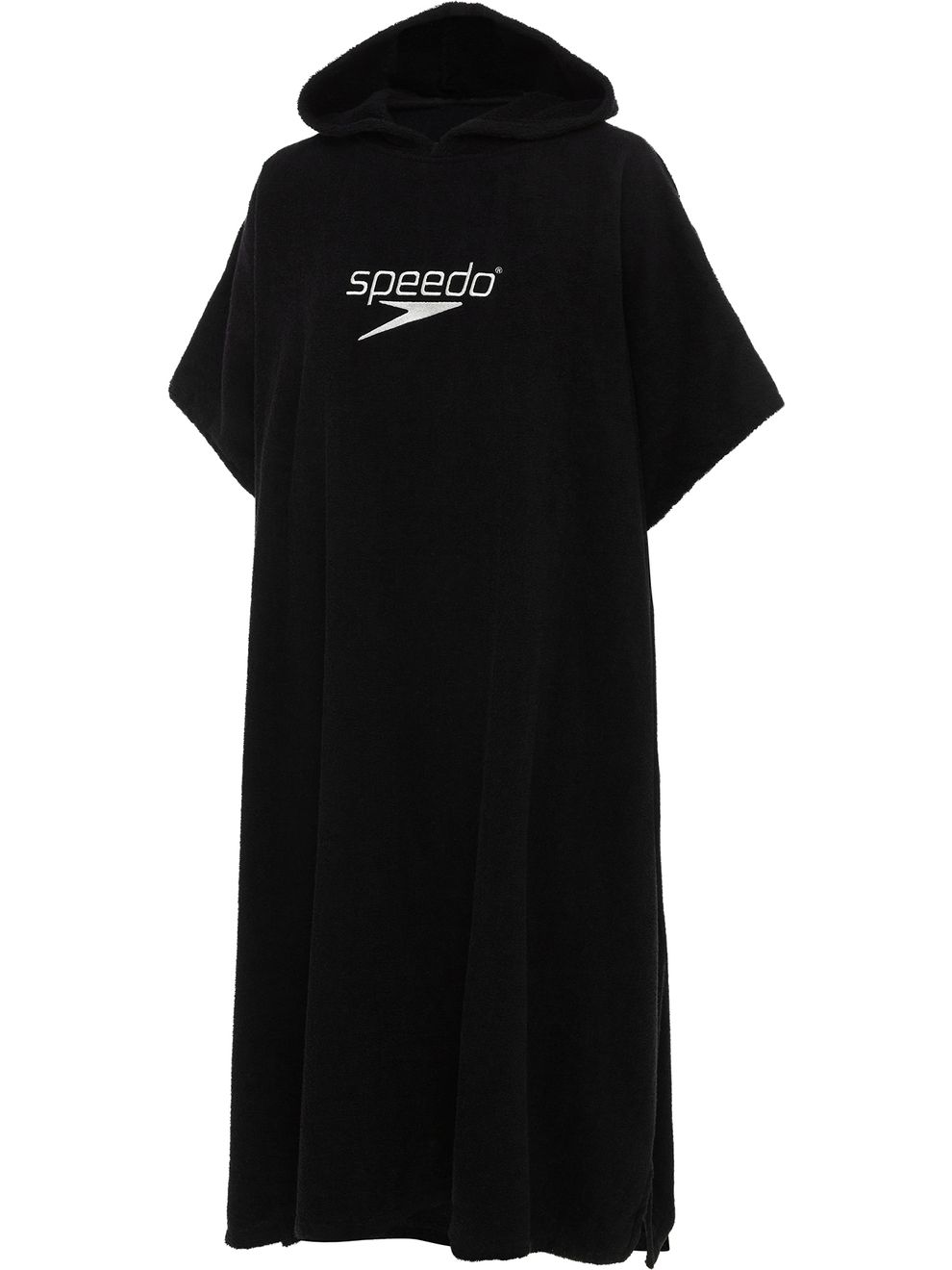 Speedo Adult Hooded Towel - Black/White
