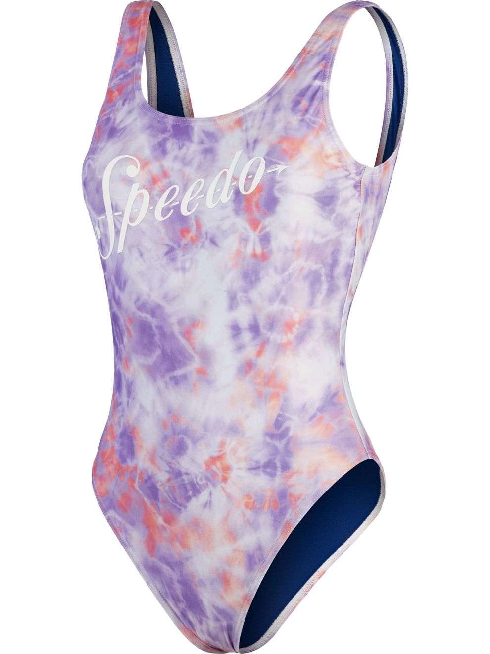 Speedo Deep U-Back One Piece - Miami Lilac/Soft Coral