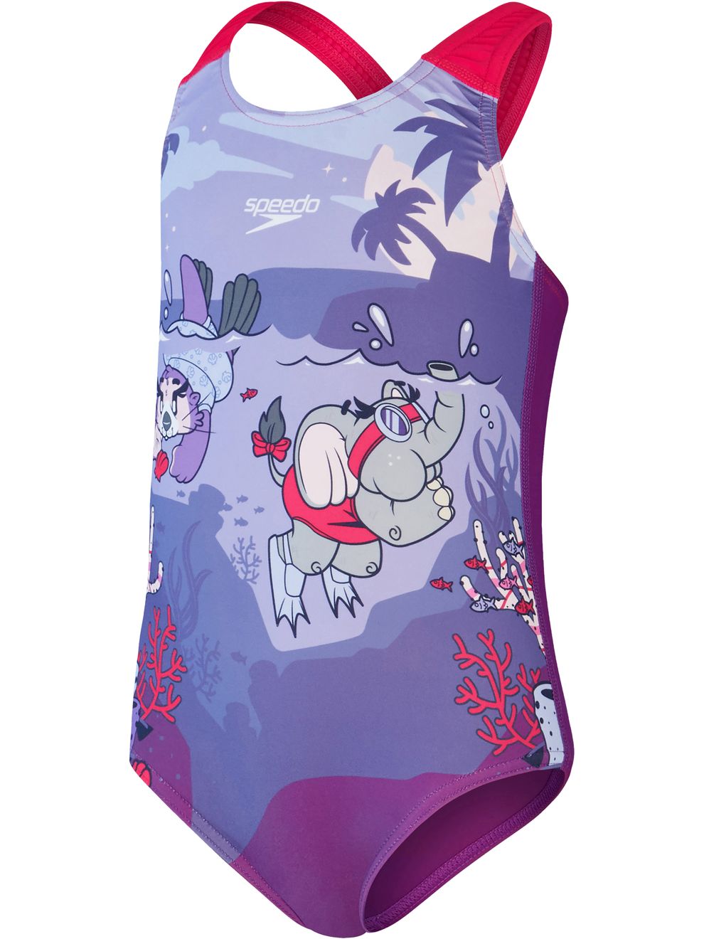 Speedo Crossback One Piece - Swim Squad