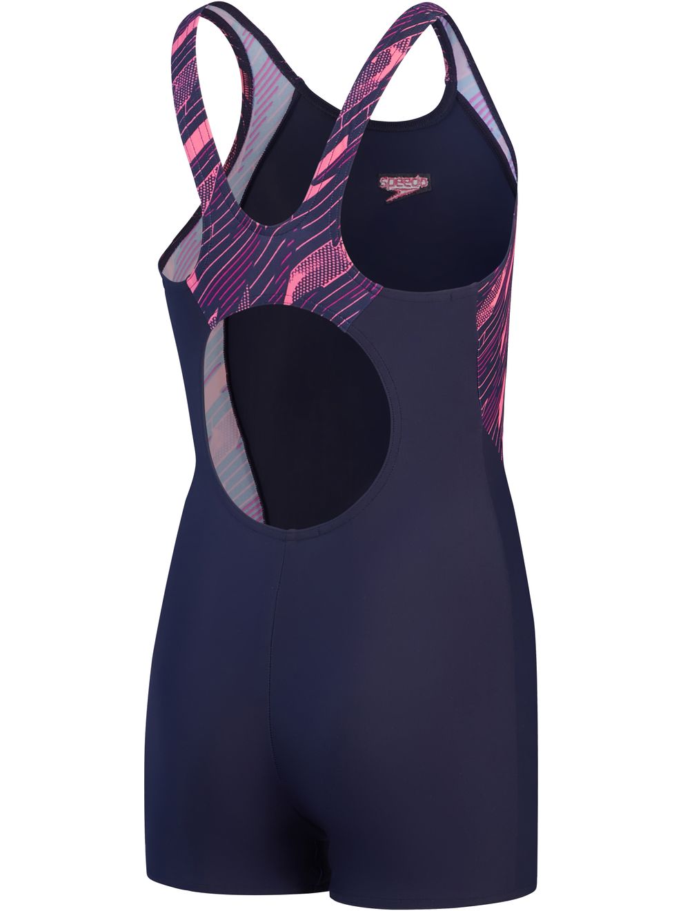 Speedo Splice Legsuit - Hyperboom/Navy/Pink
