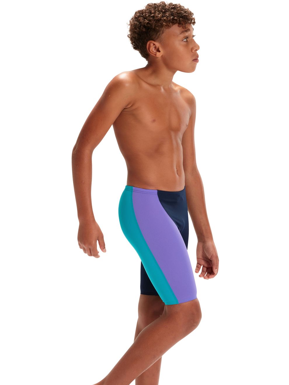Speedo Fastskin Junior Endurance+ High Waisted Jammers - Navy/Aquarium ...