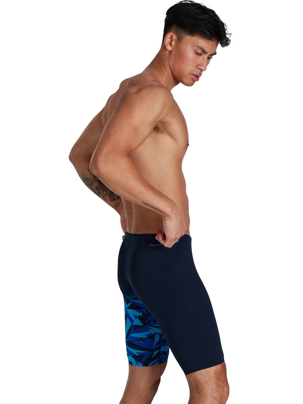 Speedo V-Cut Jammers - Hyperboom True Navy