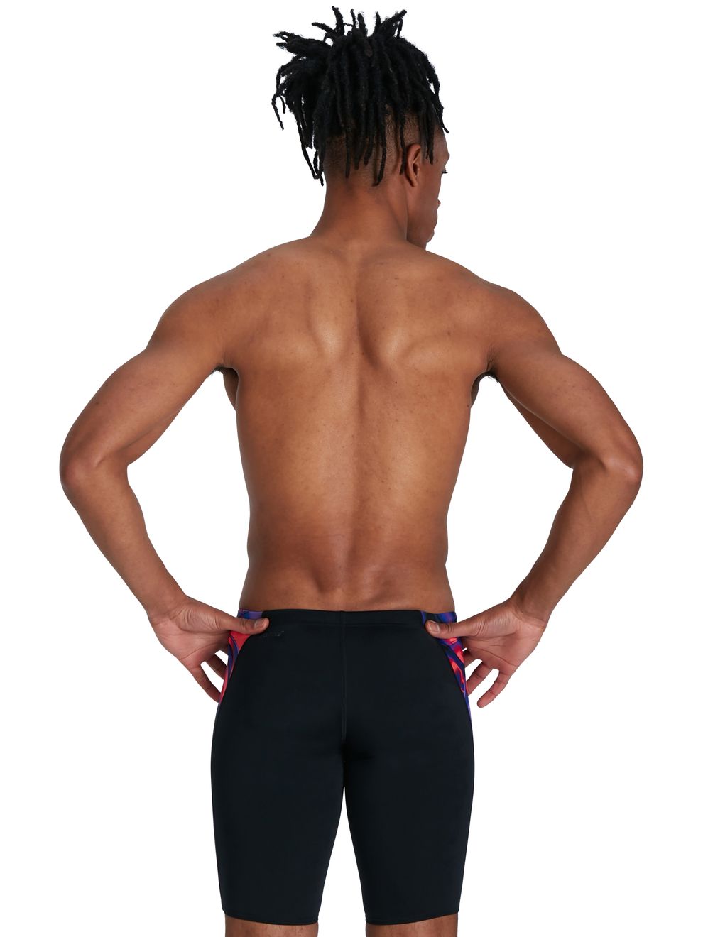 Speedo Allover Digital V-Cut Jammers - Ultraviolet
