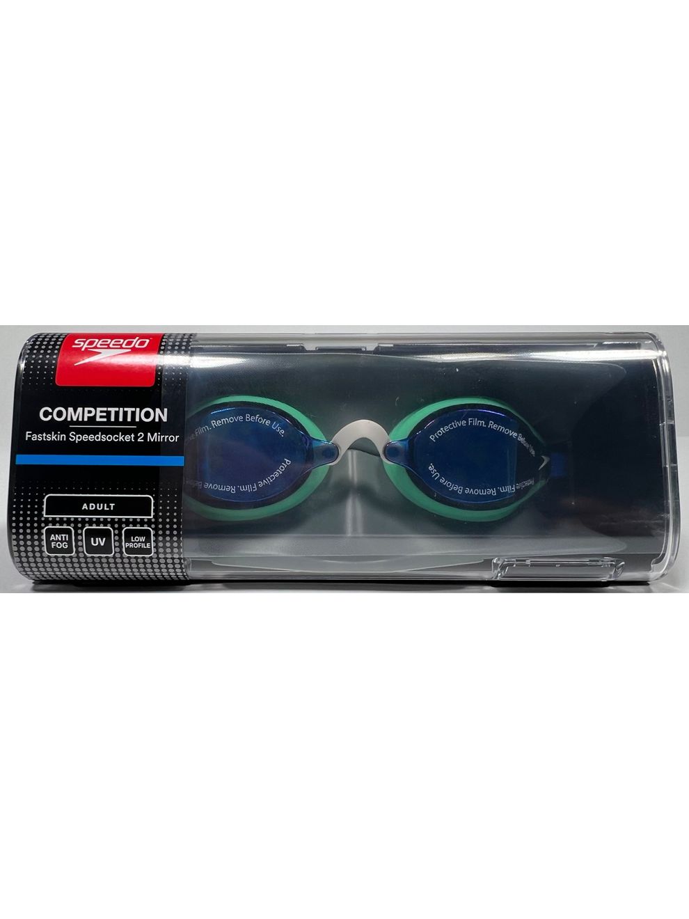 Speedo Fastskin Speedsocket 2.0 - Flash Blue Mirror/Cobalt/Green