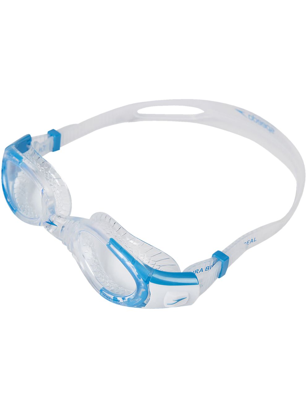 Speedo Futura Biofuse Flexiseal Junior Clear Goggles - Clear & White