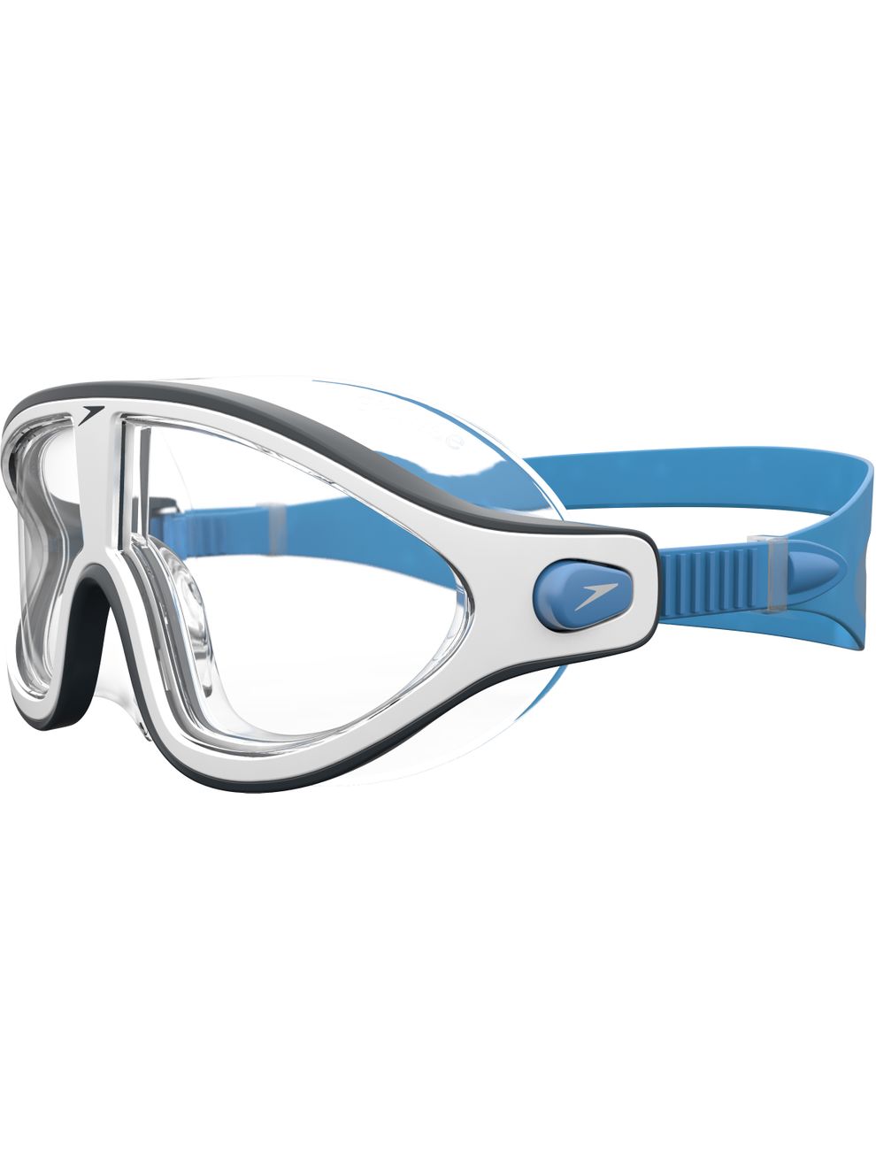 Speedo Biofuse Rift Swim Mask - Clear/Bondi Blue/White
