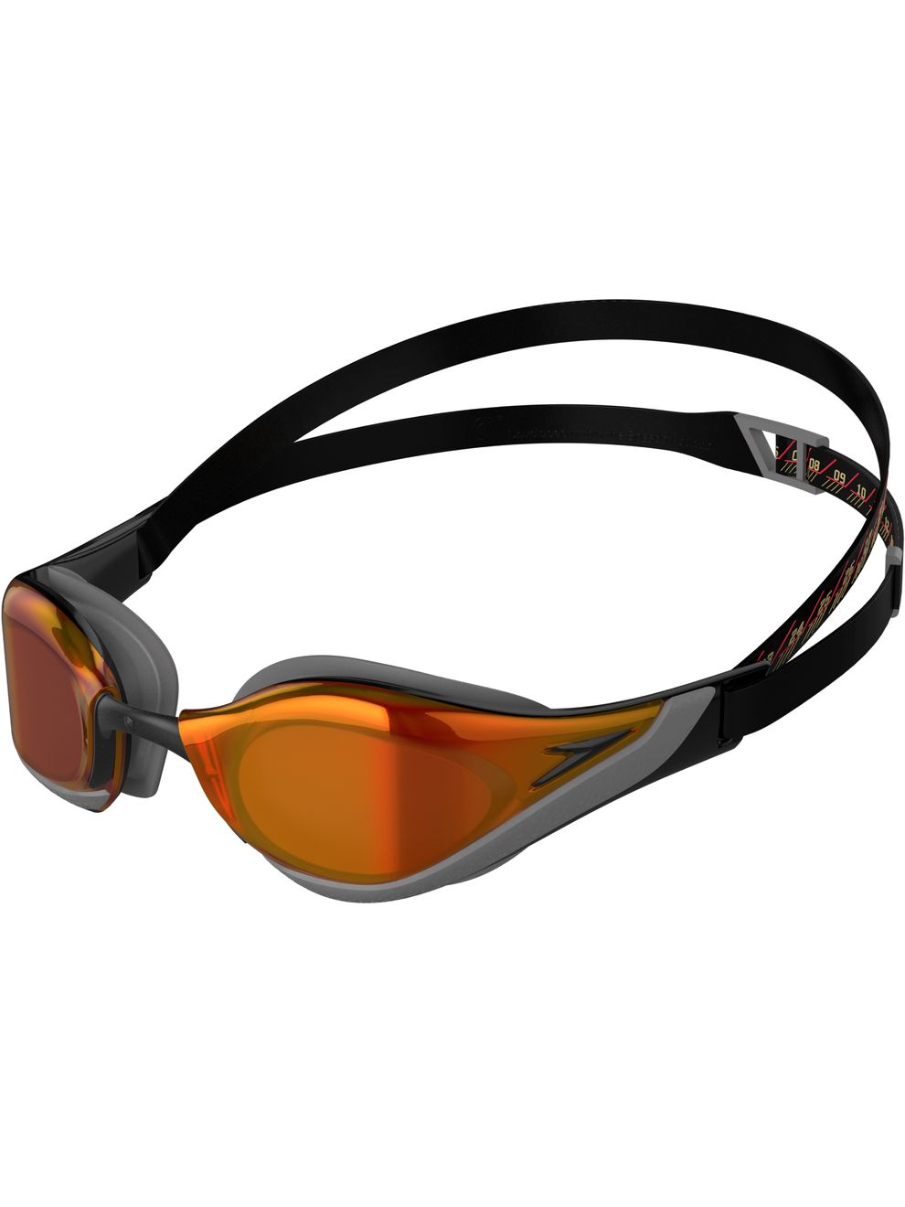 Speedo Fastskin Pure Focus Goggles - Fire Gold Mirror/Black/Cool Grey