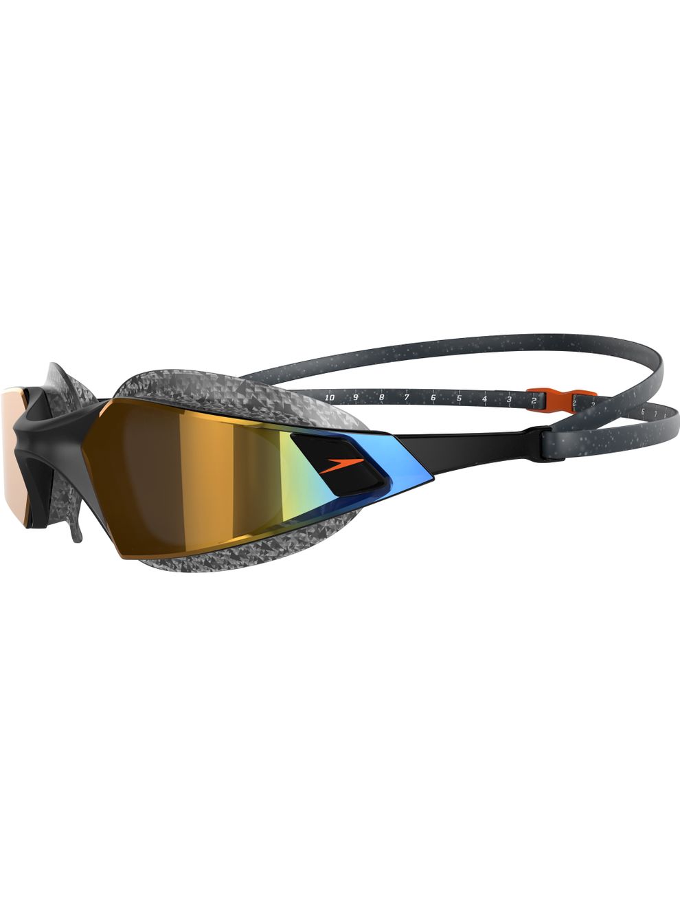 Speedo Aquapulse Pro Goggles - Gold Mirror/Grey/Black