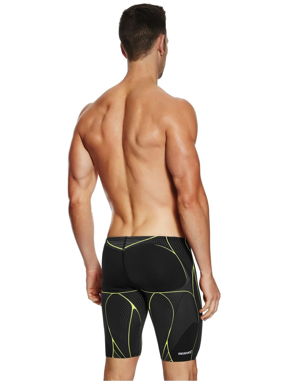 Speedo Kinetic Safety Yellow Mens Jammers