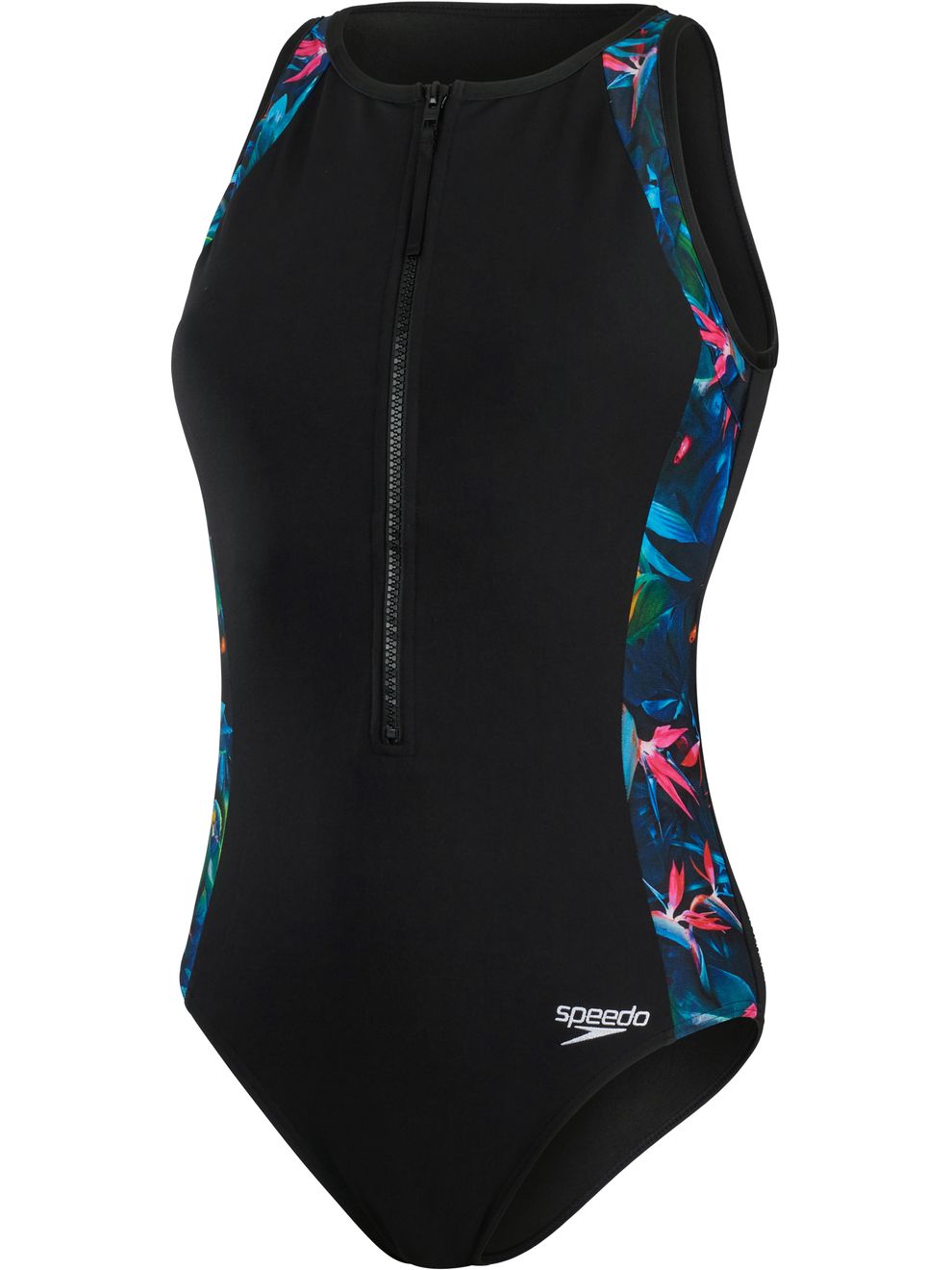 Speedo Turbo Suit One Piece - Black/Multi