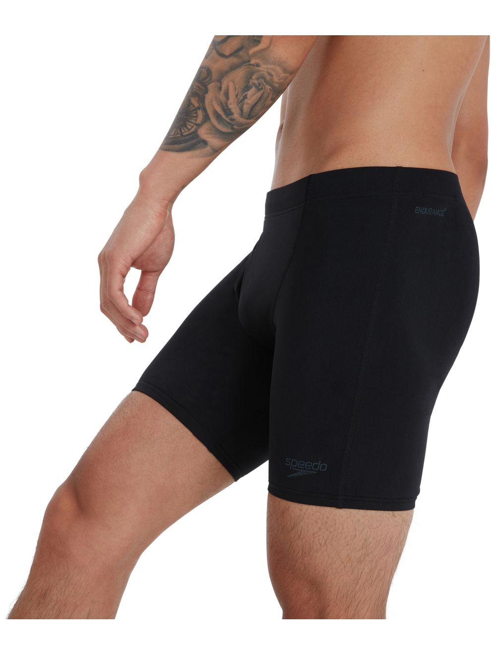 Speedo V-Cut Mid Jammers - Black