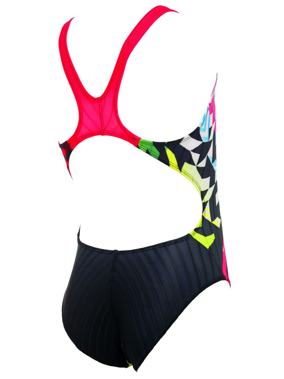 Tornado Carnival Splash Girls One Piece Swimsuit