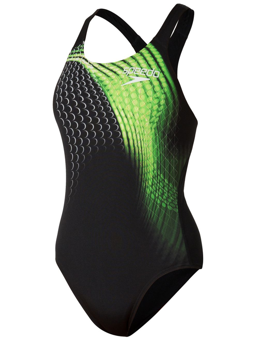 Speedo Aqua Sprint Medalist Womens One Piece Swimsuit
