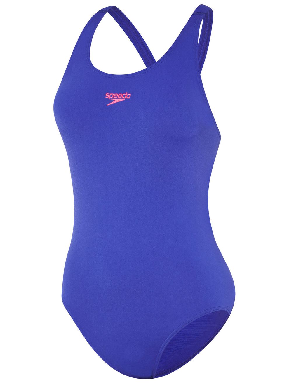 Speedo Endurance Blue & Pink Womens One Piece Swimsuit