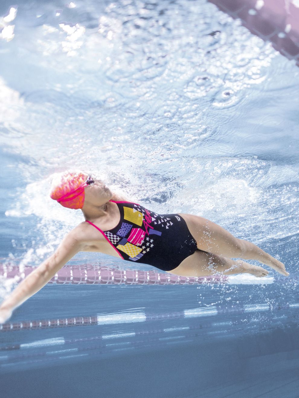 Arena Fard Girls One Piece Swimsuit