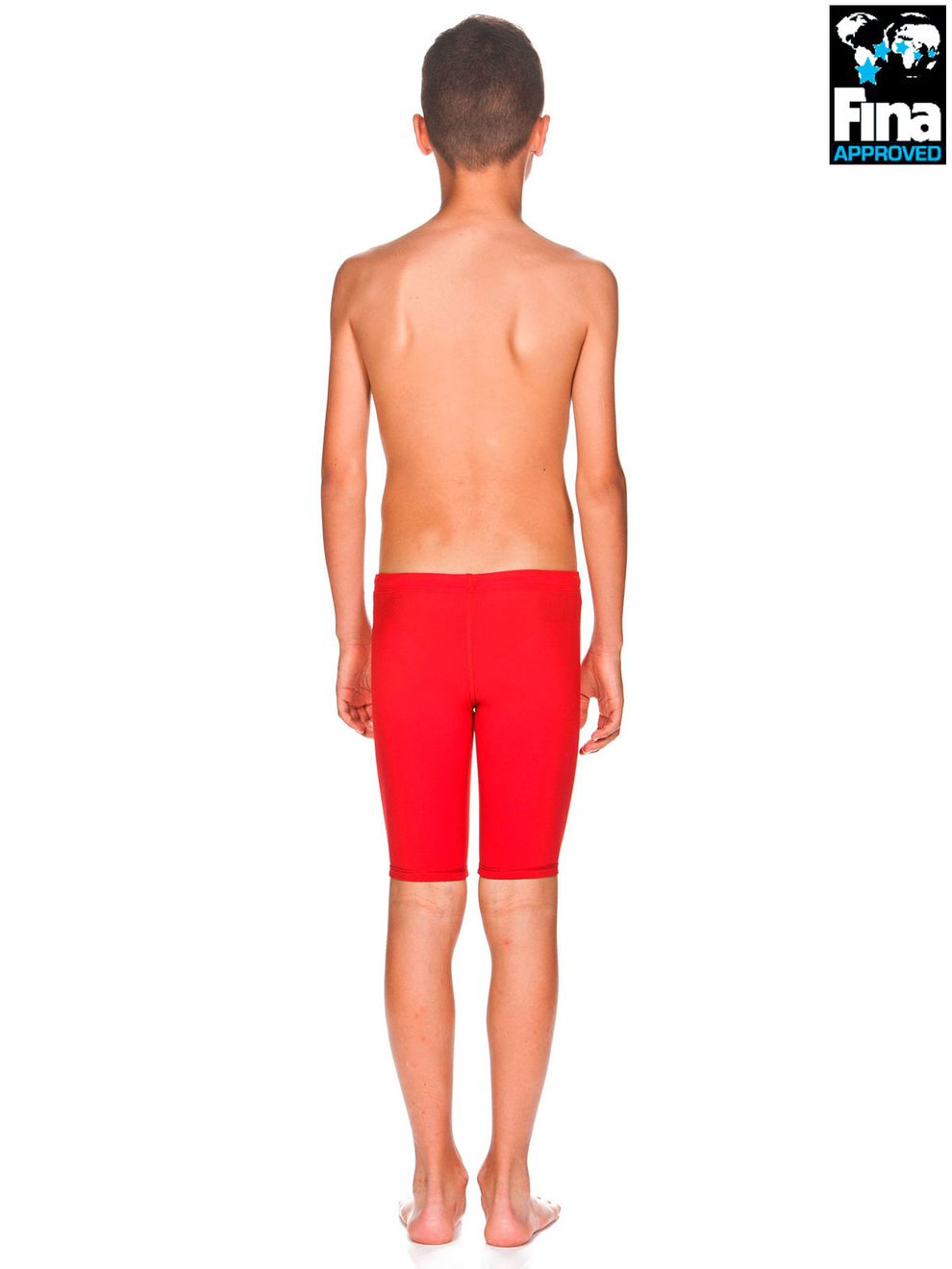 FINA APPROVED Arena Powerskin ST Junior Red Jammers