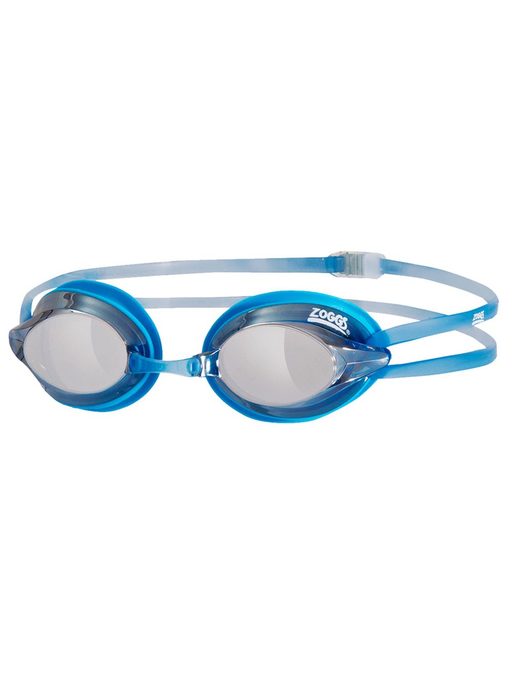 Zoggs Racespex Blue & Light Blue Mirrored Lens Goggles