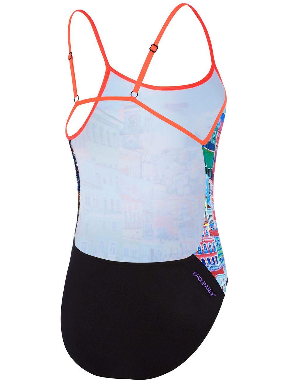 Speedo Happy Town Girls One Piece Swimsuit