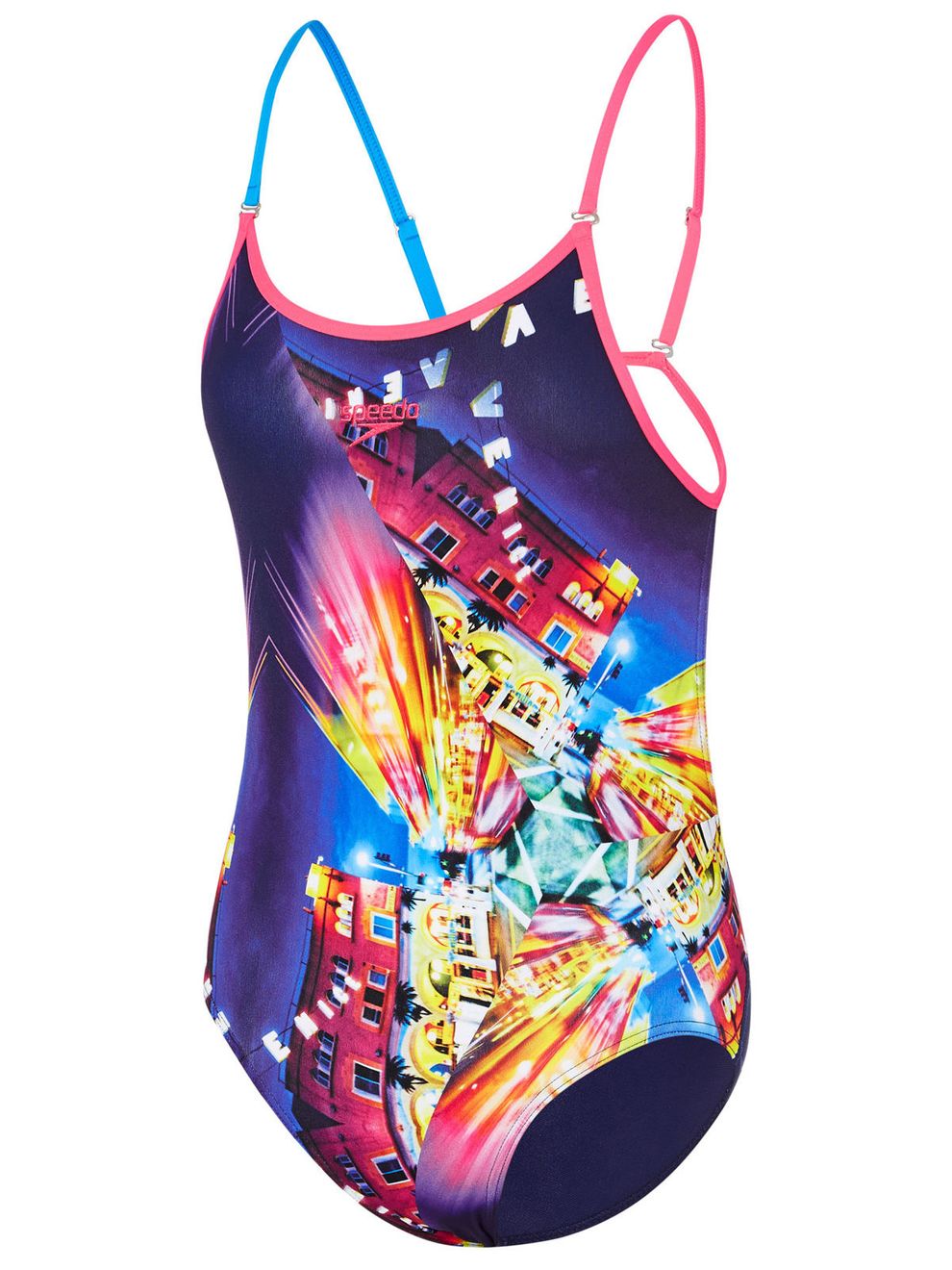 Speedo Time Lapse Girls One Piece Swimsuit