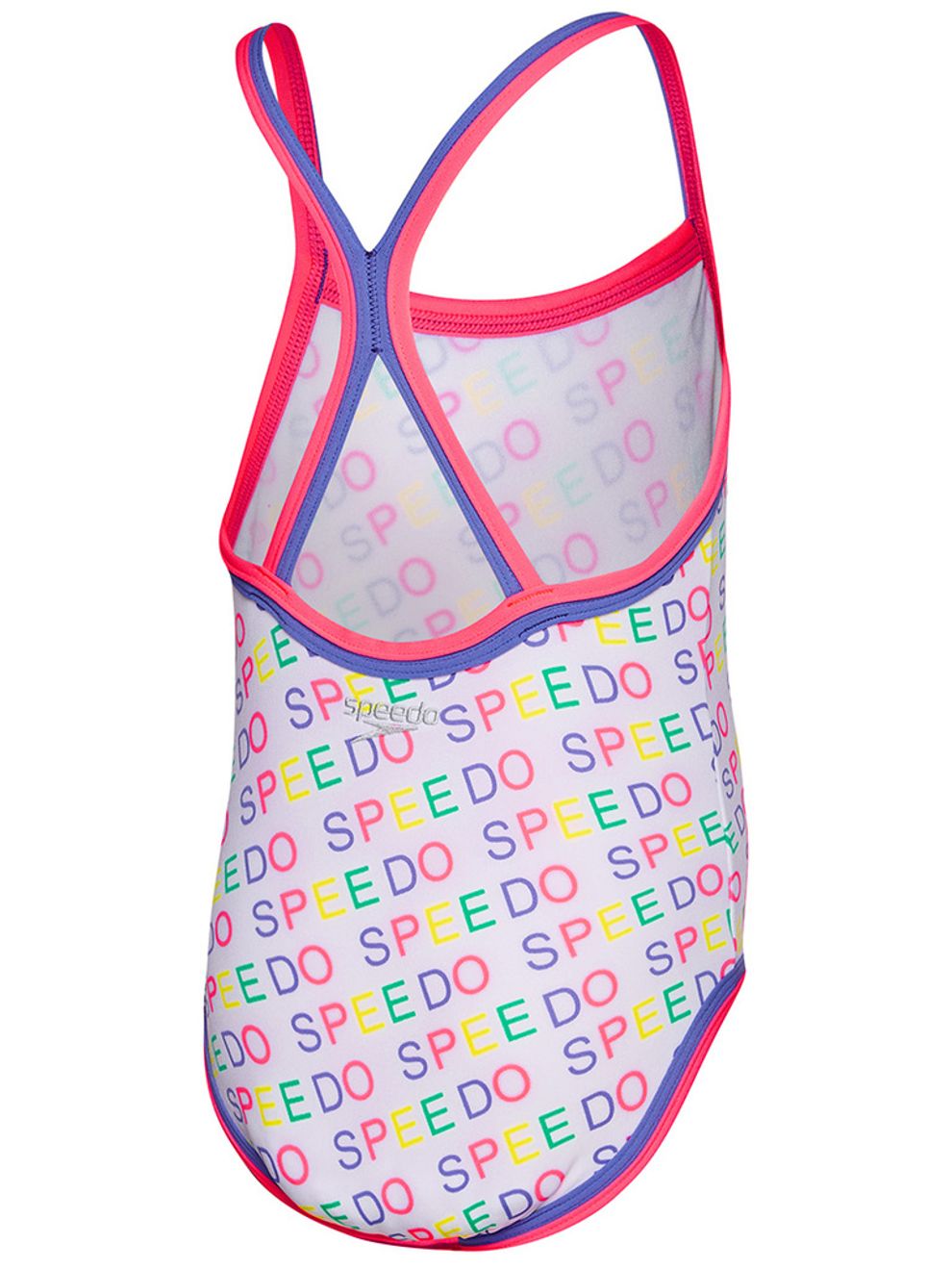 Speedo Carnival Twinback Toddler Girls One Piece Swimsuit