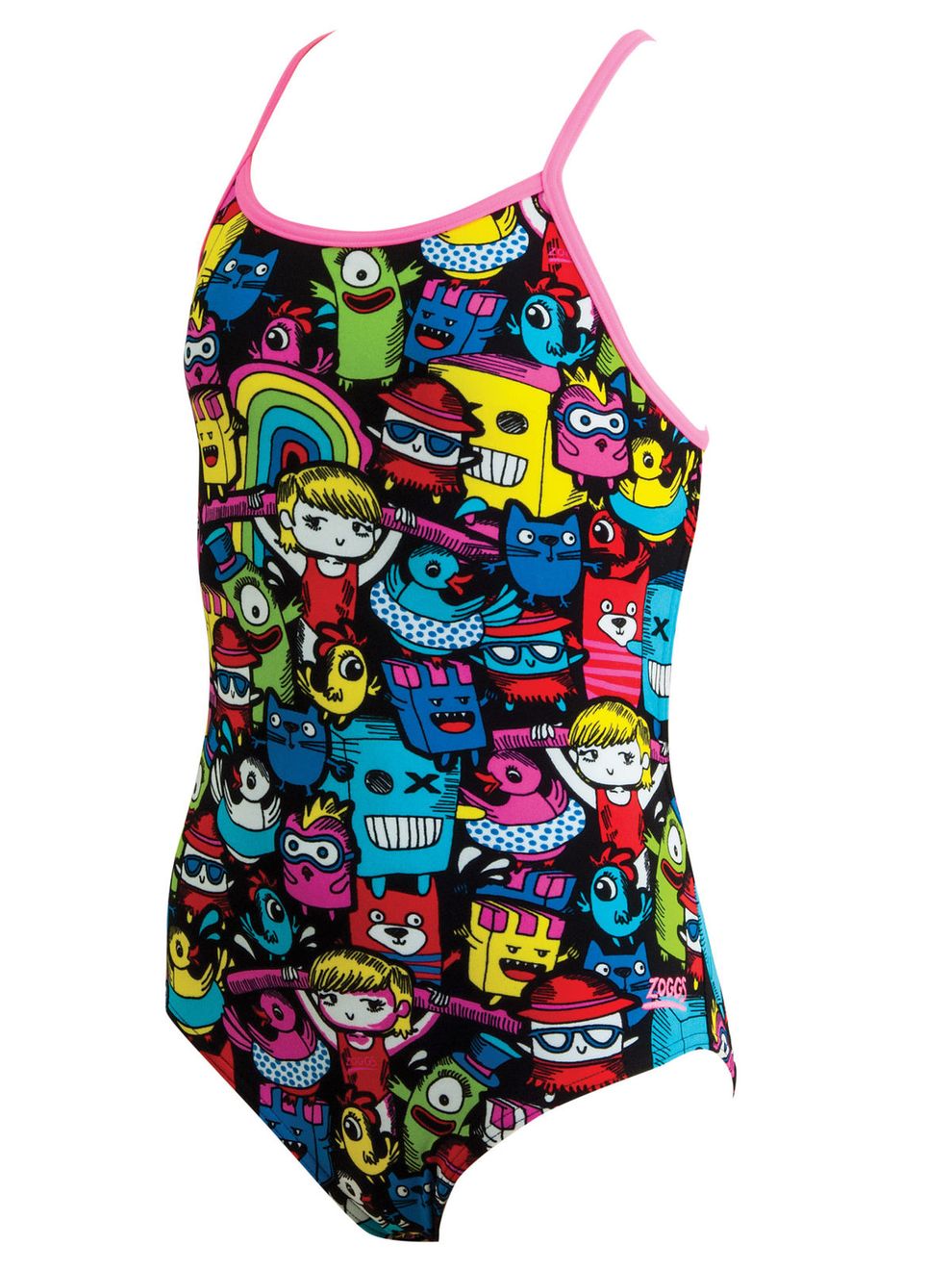 Zoggs Rascals Bella Girls One Piece Swimsuit