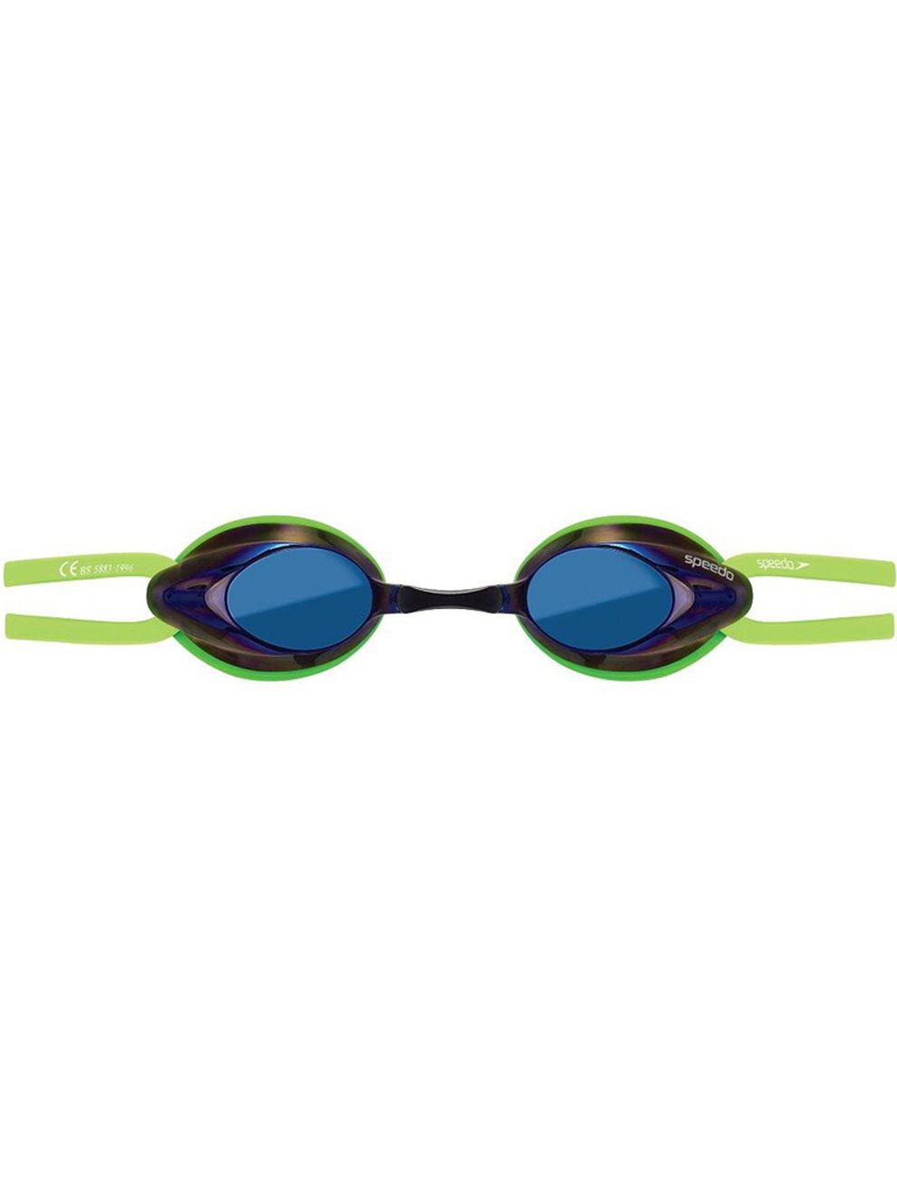 Speedo Opal Junior Mirror Green Goggles