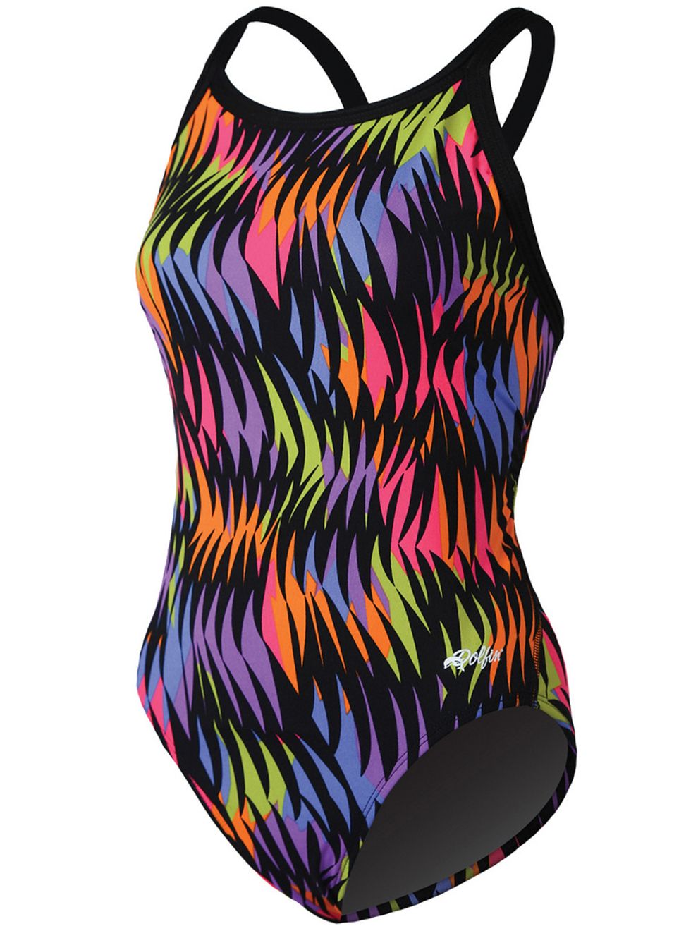 Dolfin Max Multi Girls One Piece Swimsuit