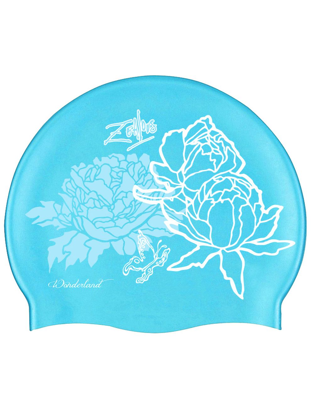 Zealous Wonderland Silicone Swim Cap
