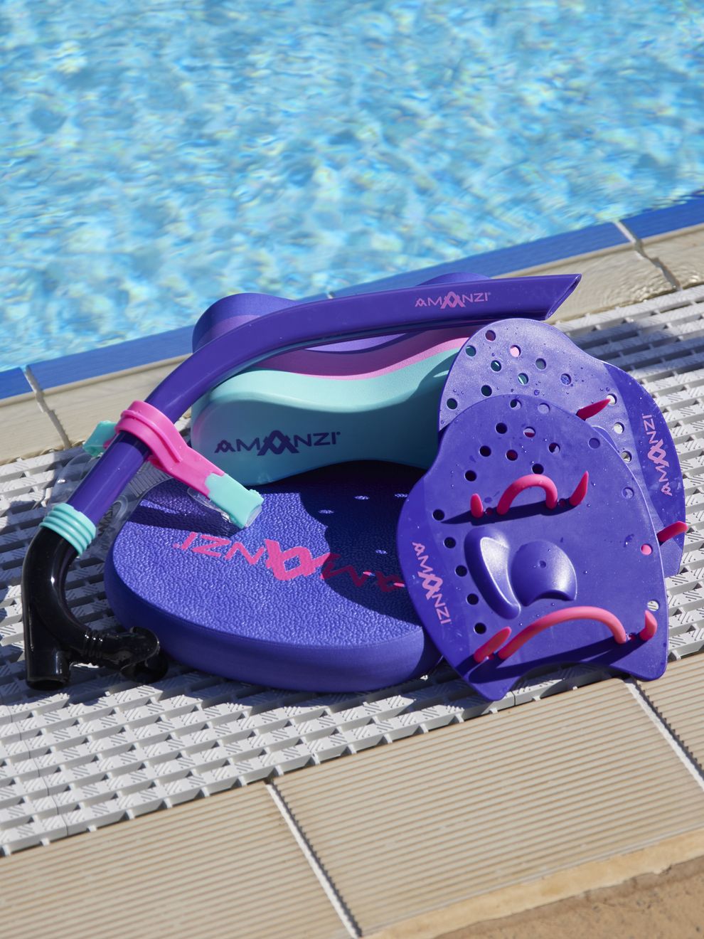 AMANZI Hand Paddle Strap Kit - Pixie