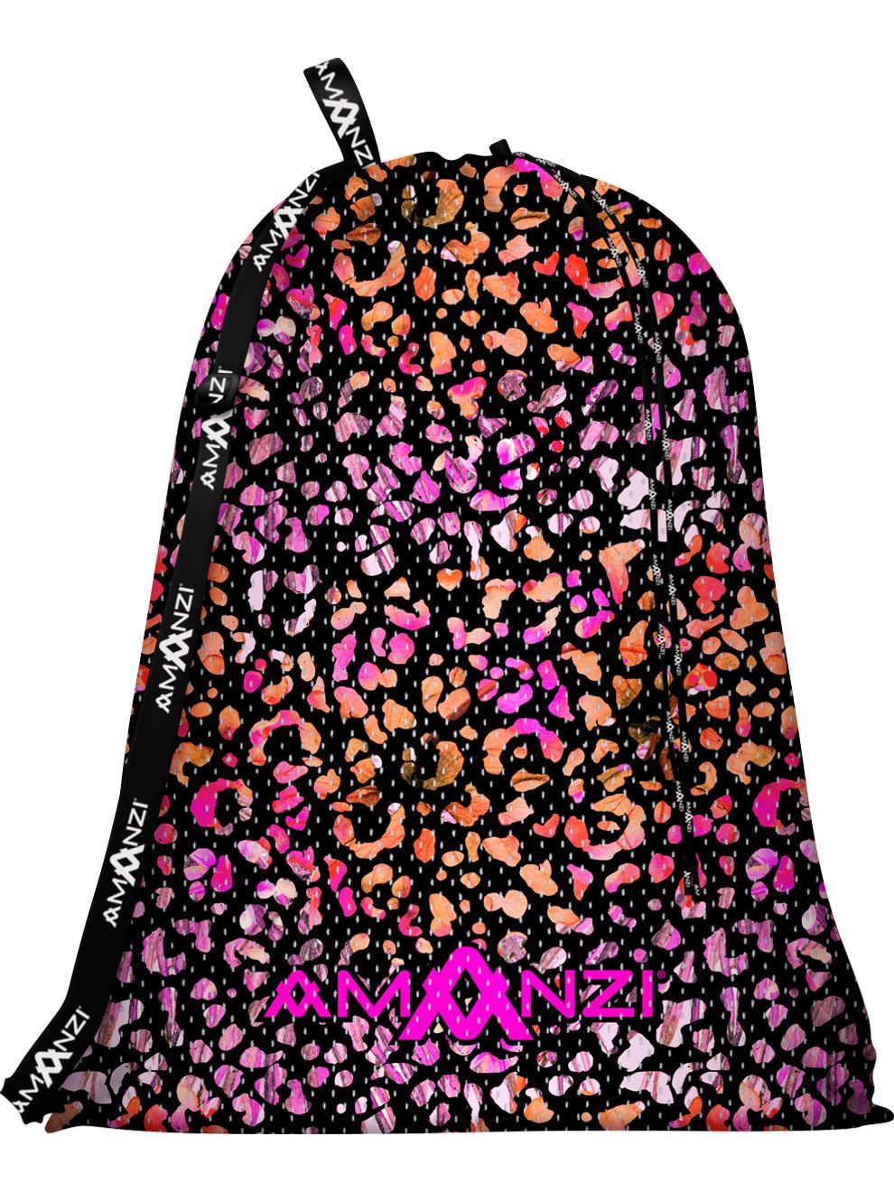 AMANZI Mesh Bag - Leopard Luxe